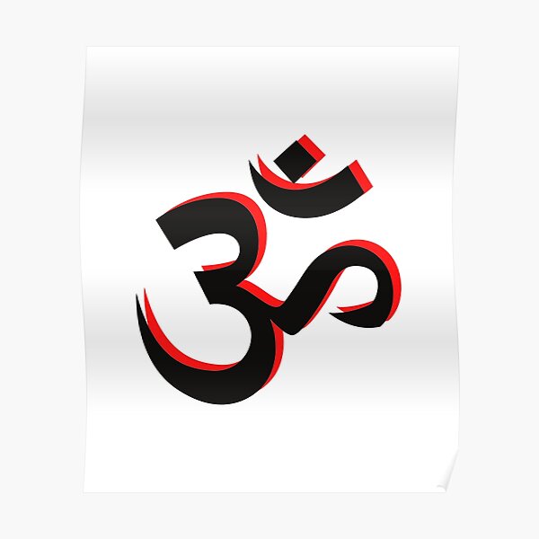 "OM Symbol" Poster for Sale by SamsDesignTees | Redbubble