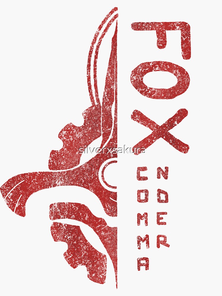 "Commander Fox" Sticker for Sale by silverxsakura | Redbubble