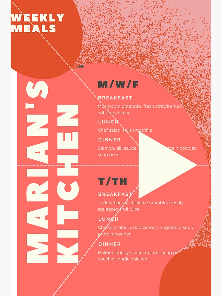 "A Pink Menu With A Play Button" Sticker for Sale by Alpreacher | Redbubble