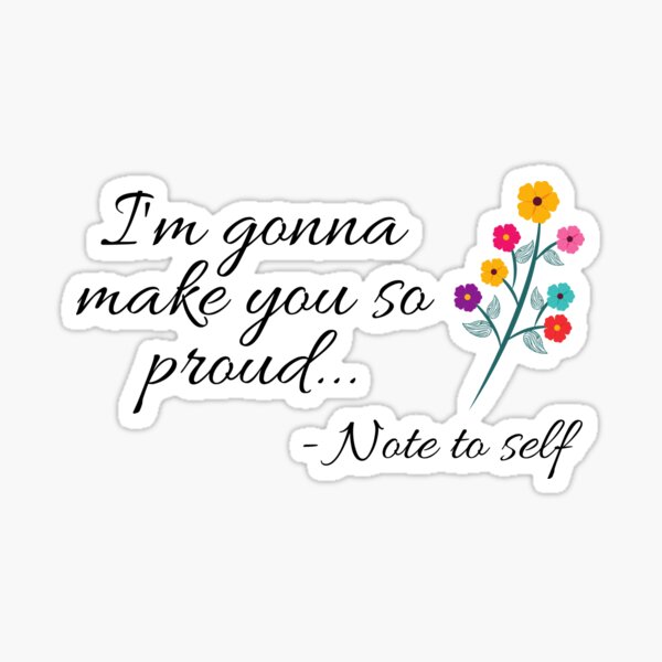 "So Proud" Sticker for Sale by NerdGrrl | Redbubble