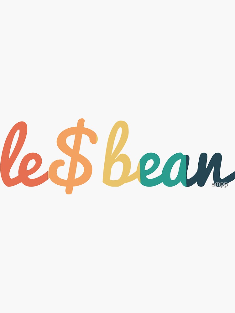 "Le$bean" Sticker by ampp | Redbubble