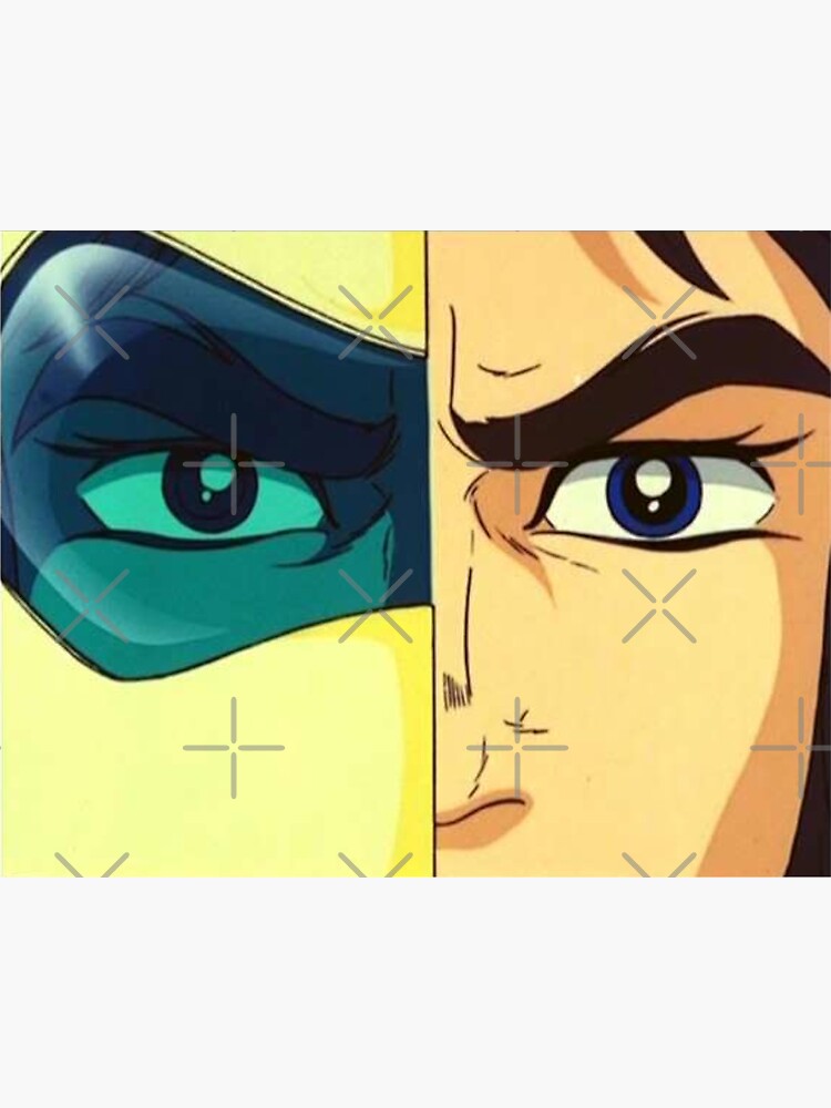 "Actarus " Sticker for Sale by Ommik | Redbubble