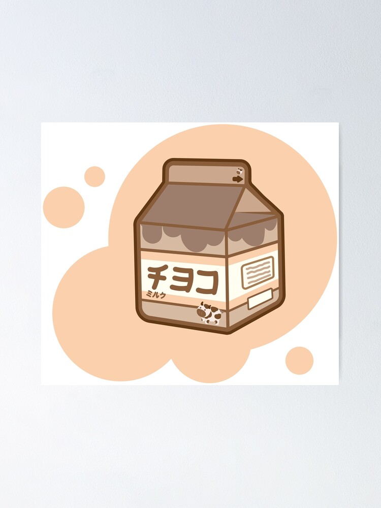 "Cute Choco Milk" Poster for Sale by KyuumiNya | Redbubble