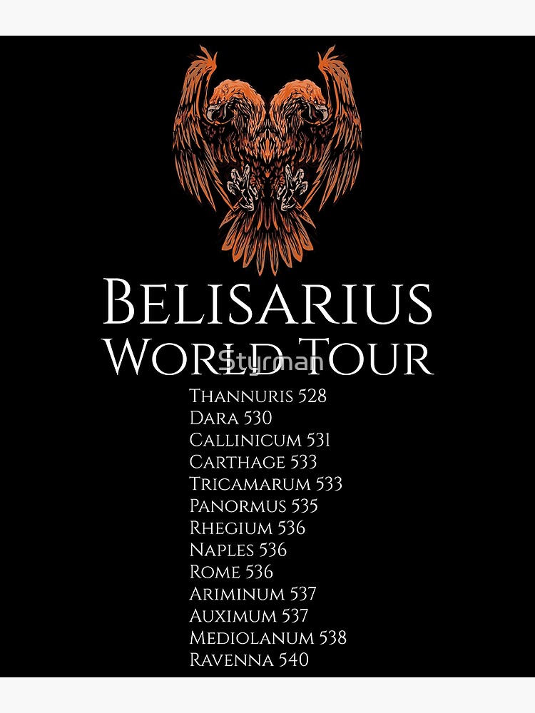 "Belisarius World Tour - Byzantine Double Headed Eagle" Poster for Sale ...