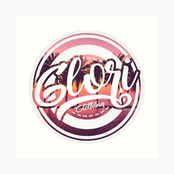 "glorious logo" Art Print for Sale by RoliRiches | Redbubble