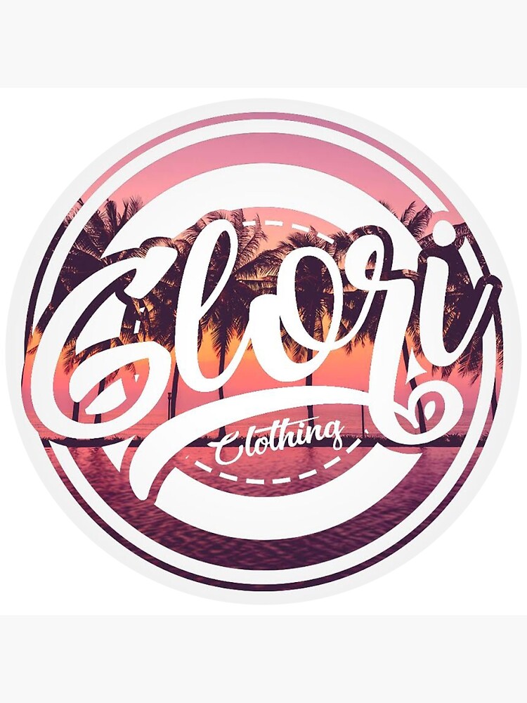 "glorious logo" Art Print for Sale by RoliRiches | Redbubble