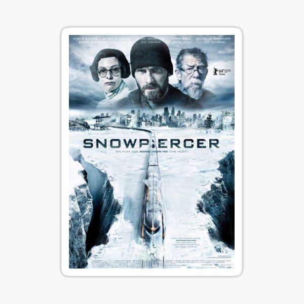 "Snowpiercer." Sticker for Sale by Manar8 | Redbubble
