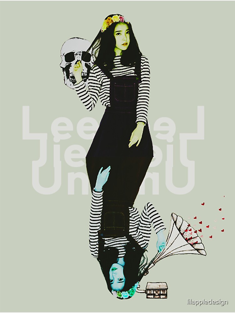 "IU (Lee Ji Eun) Sticker & Print & Phone Case" Sticker for Sale by ...