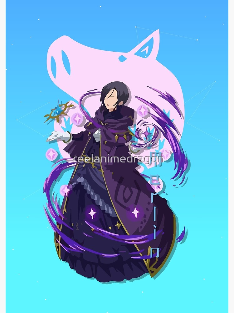 Lámina fotográfica «Merlín El pecado de la gula del jabalí - Nanatsu No ...