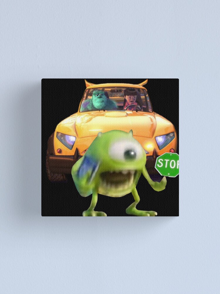 "Boo crying driving meme" Canvas Print for Sale by vivijon | Redbubble