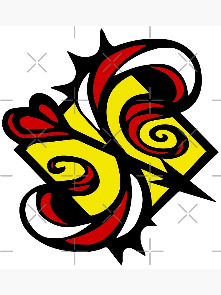 "Sk8 the Infinity S logo sticker" Art Print by MadShiva | Redbubble