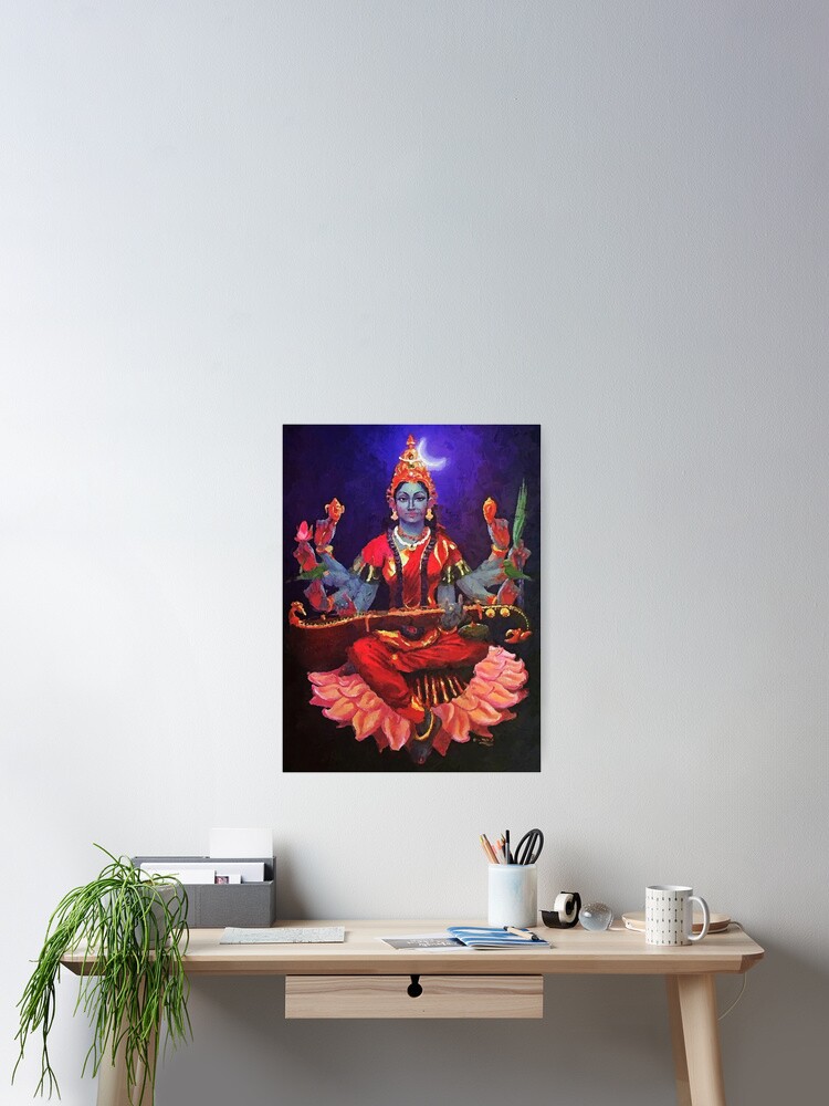 "godess Matangi painting " Poster for Sale by kartickdutta101 | Redbubble