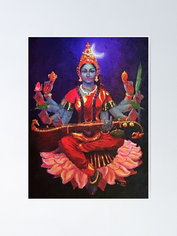 "godess Matangi painting " Poster for Sale by kartickdutta101 | Redbubble