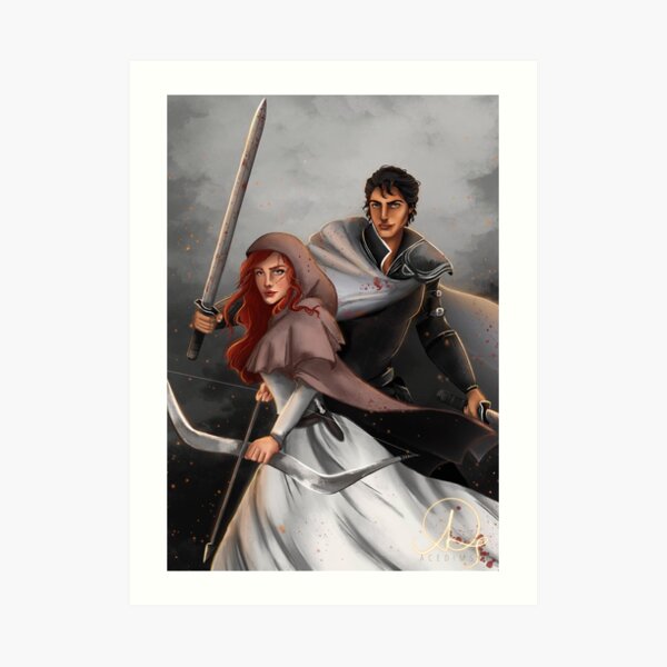 "Poppy & Hawke" Art Print for Sale by acedimski | Redbubble