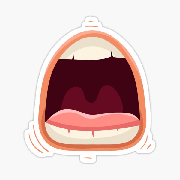 "Scream here" Sticker by teez4dayz | Redbubble