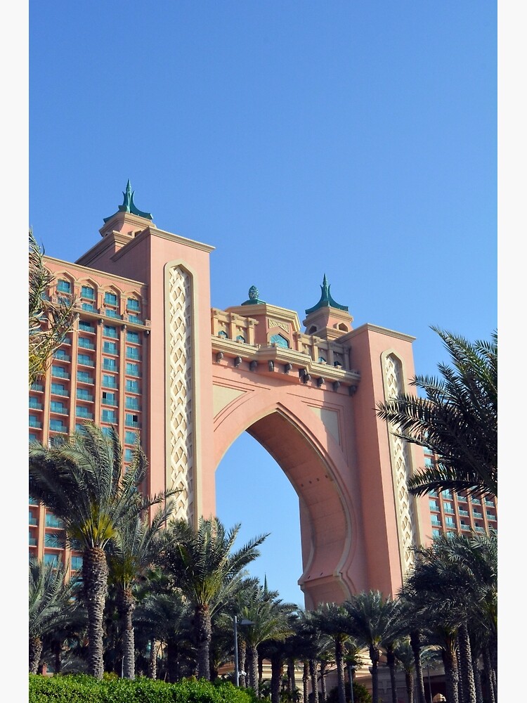 "Photography of arch detail from Atlantis hotel from Dubai, United Arab ...