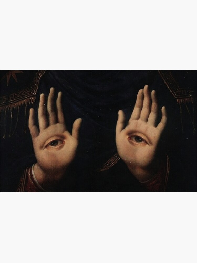 "Medieval eye hands drawing" Photographic Print for Sale by ocd-dot ...