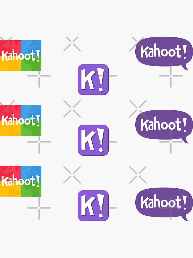 "Kahoot! quiz sticker pack!" Sticker for Sale by ImRotem | Redbubble