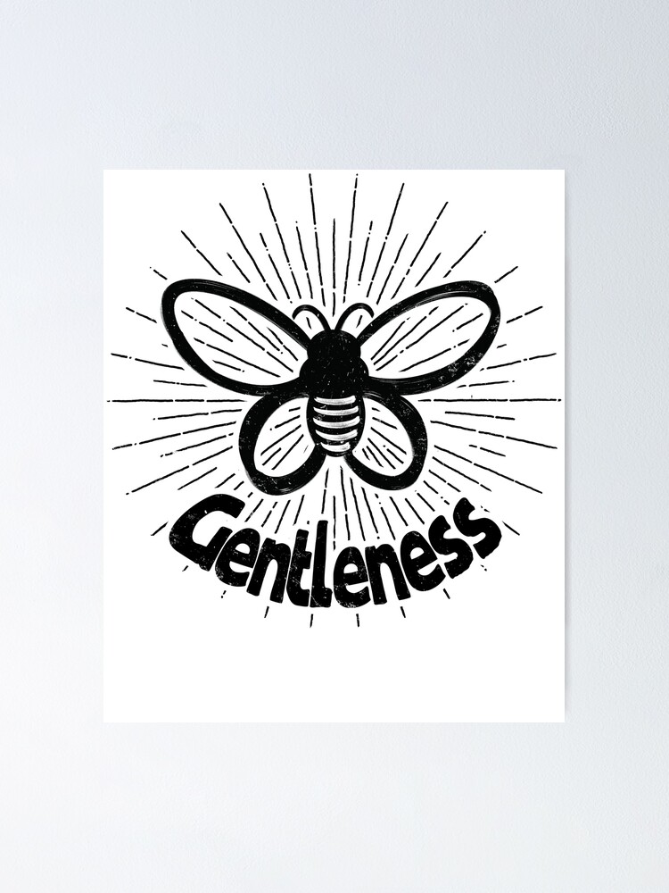 Poster « Symbole d'Adinkra de douceur Fafanto », par isipili | Redbubble