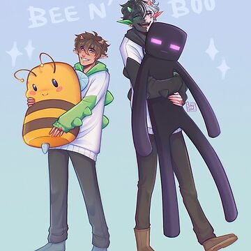 "Bee n’ boo!!" Sticker for Sale by raybaeart | Redbubble