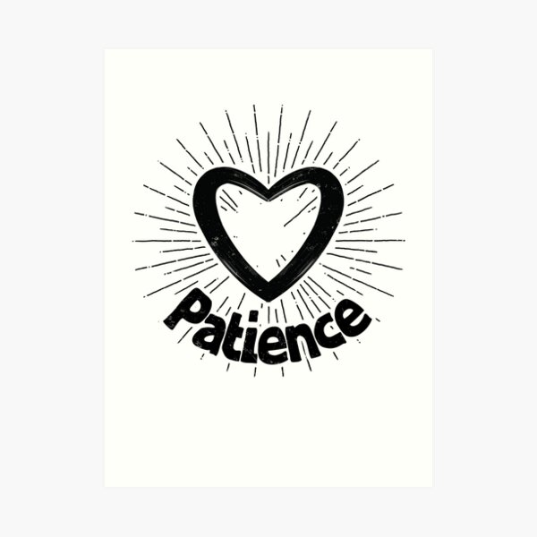"Akoma Patience Adinkra Symbol" Art Print by isipili | Redbubble
