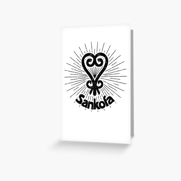 "Sankofa Adinkra Symbol" Greeting Card by isipili | Redbubble