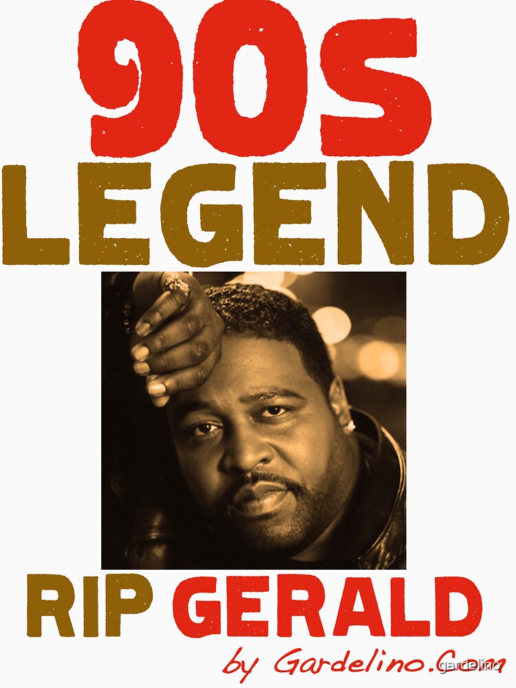 "RIP GERALD LEVERT" T-shirt by gardelino | Redbubble | johnny t-shirts ...