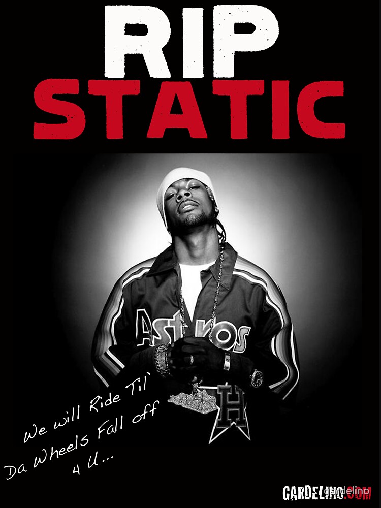 "RIP STATIC (Limited Edition)" T-shirt for Sale by gardelino ...