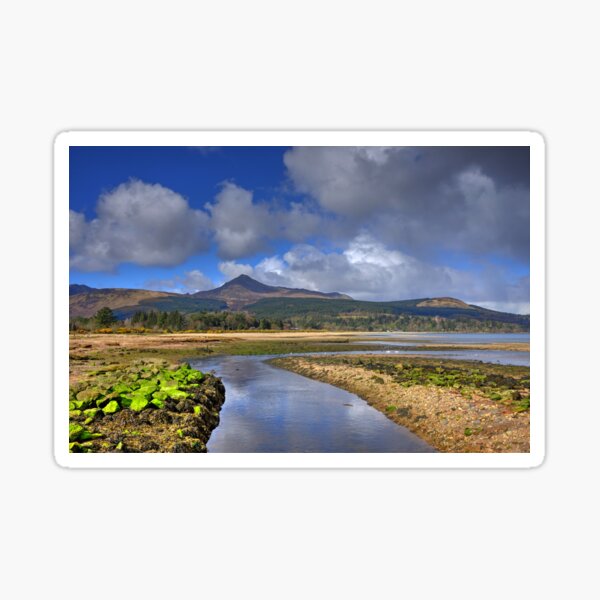 "Goatfell, Isle of Arran, Scotland" Sticker for Sale by AlbaPhotography ...