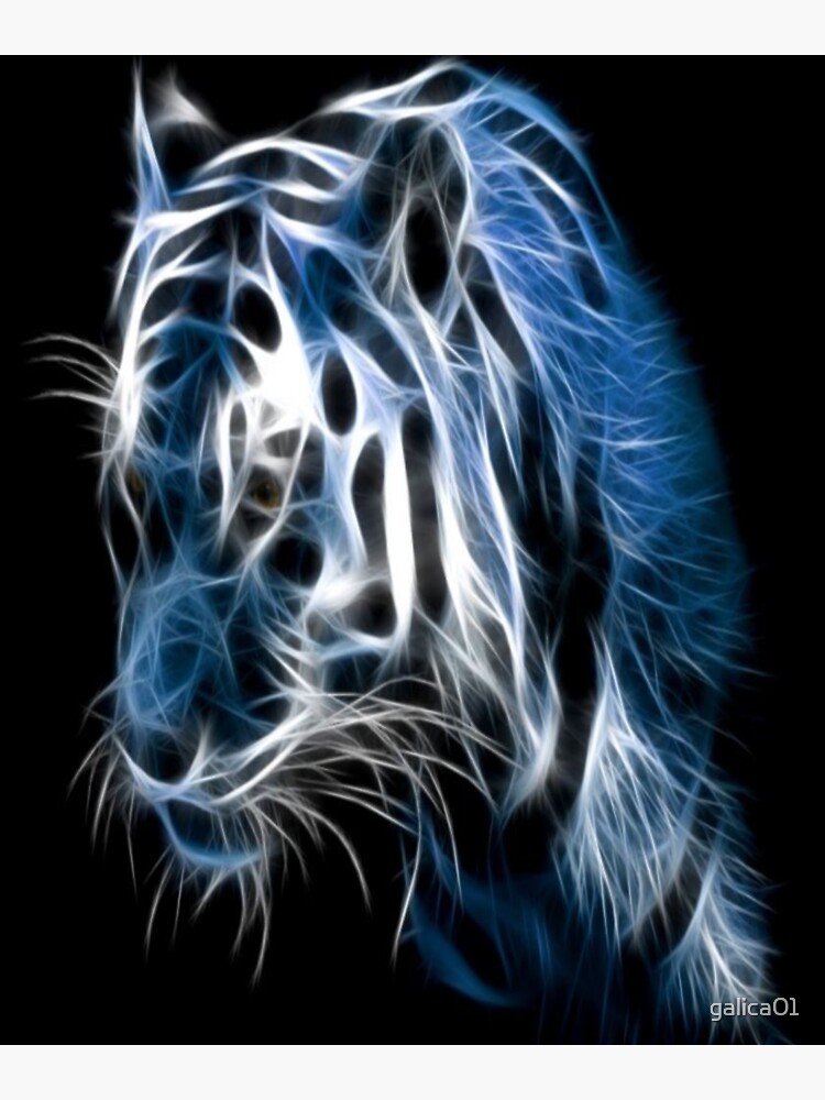 "ice tiger" Sticker for Sale by galica01 | Redbubble