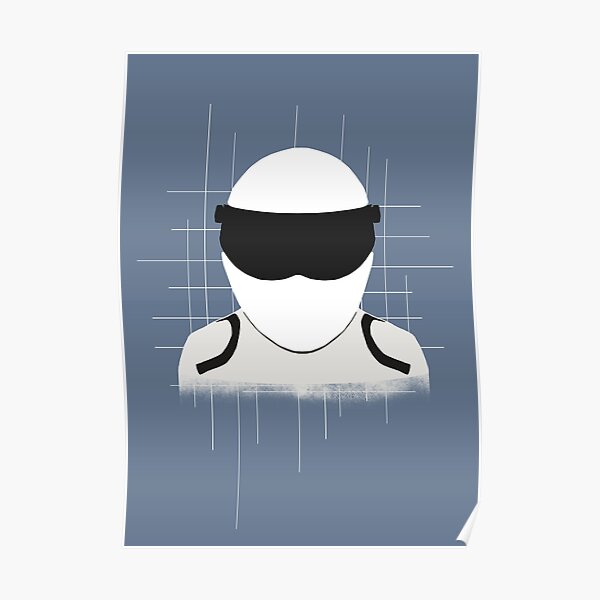 "The Stig" Poster by pixelspin | Redbubble