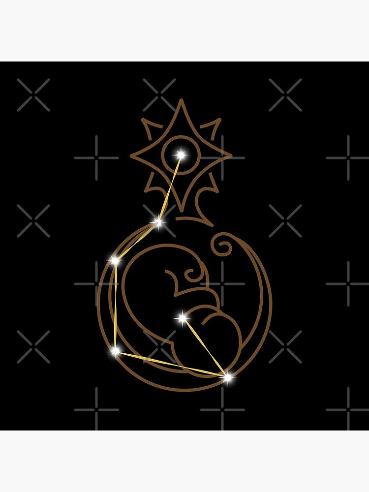 "Albedo Constellation - Genshin Impact" Art Print by trendystall ...