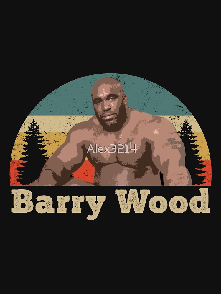 "Barry Wood Sitting in the wood - retro design" T-shirt for Sale by ...