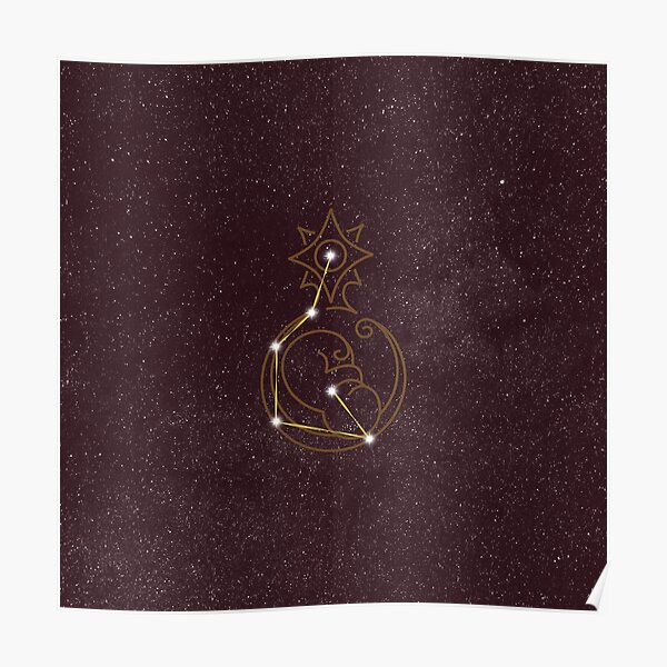 "Albedo Constellation - Genshin Impact" Poster by trendystall | Redbubble