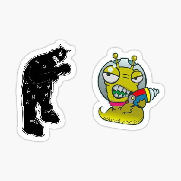 "Monster Sticker pack" Sticker for Sale by rampad1 | Redbubble
