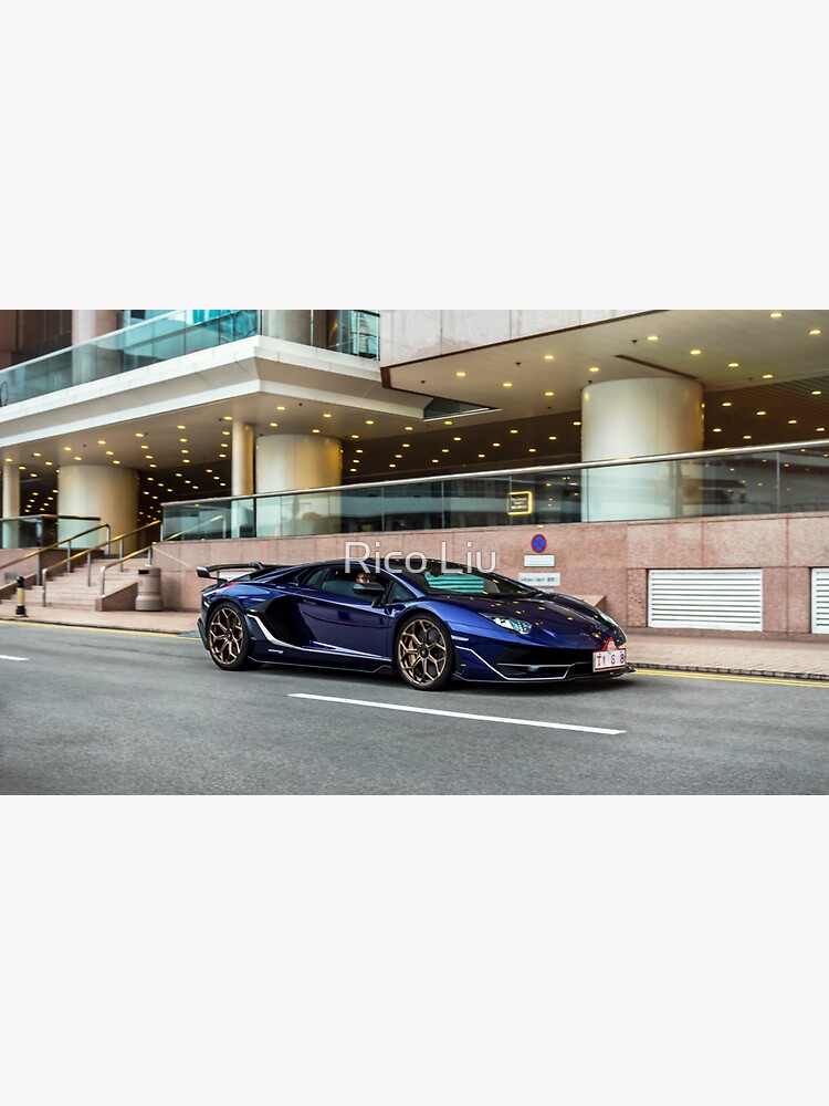 "Aventador SVJ" Sticker for Sale by ricoliu | Redbubble