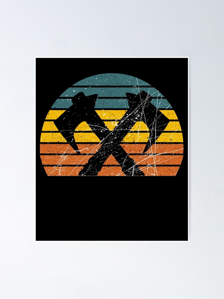 "Vintage Axe throwing champion, funny axe thrower" Poster for Sale by ...