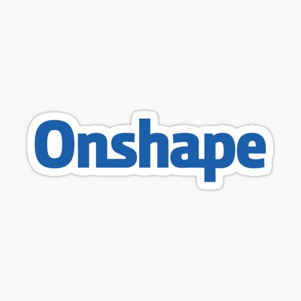 "OnShape" Sticker for Sale by rpersion | Redbubble