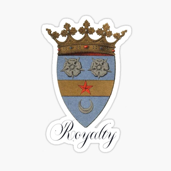 "The wise Royalty" Sticker by ahamoment-art | Redbubble