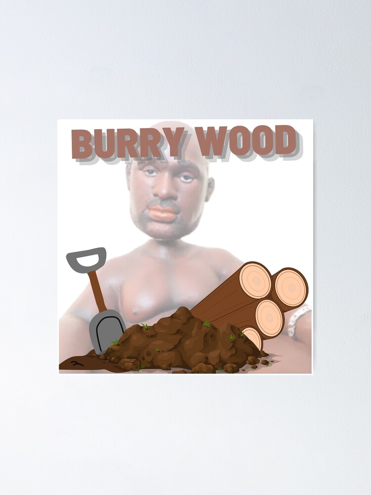 "Barry wood, yes BURRY!" Poster for Sale by RenkColor | Redbubble