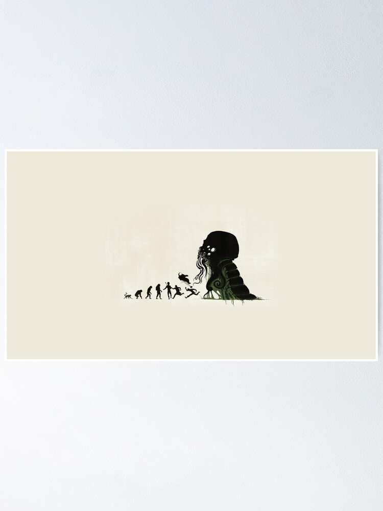 "Evolution/Devolution" Poster by magnetarball | Redbubble