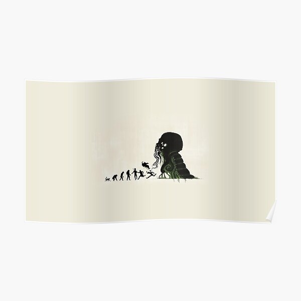 "Evolution/Devolution" Poster by magnetarball | Redbubble