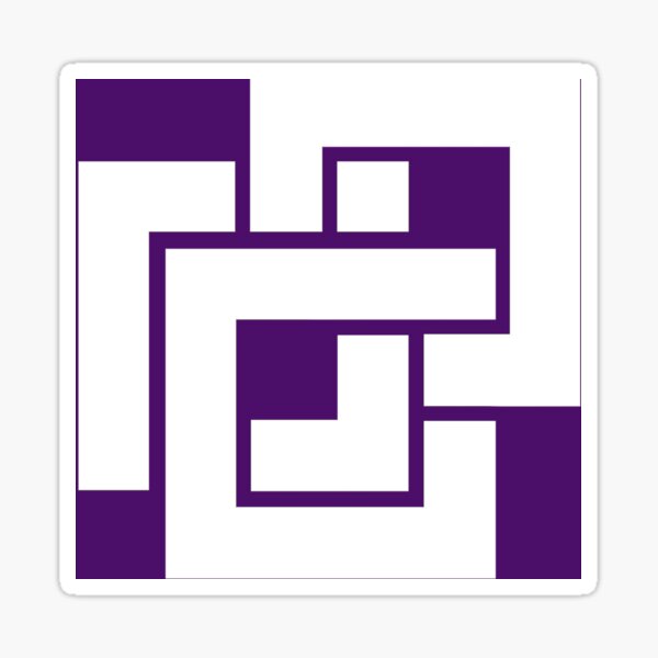 "Maze " Sticker by 1HaulOfSkerritt | Redbubble