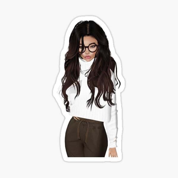 "IMVU Twinity Avatar" Sticker by AnaSMatt | Redbubble