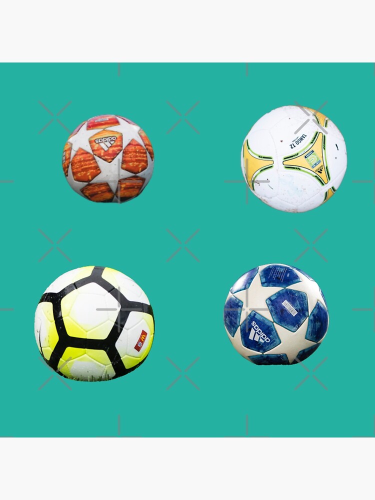 "soccer ball sticker pack" Poster by Outzy | Redbubble