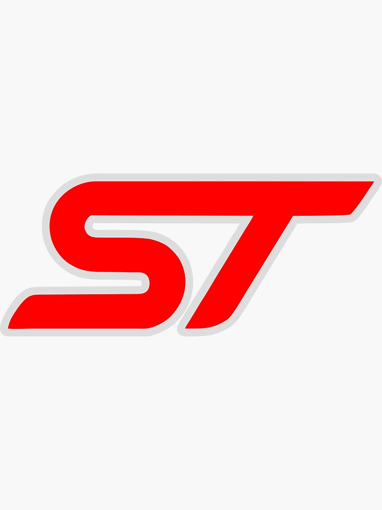 "BEST SELLER - Ford focus st Merchandise" Sticker for Sale by ...