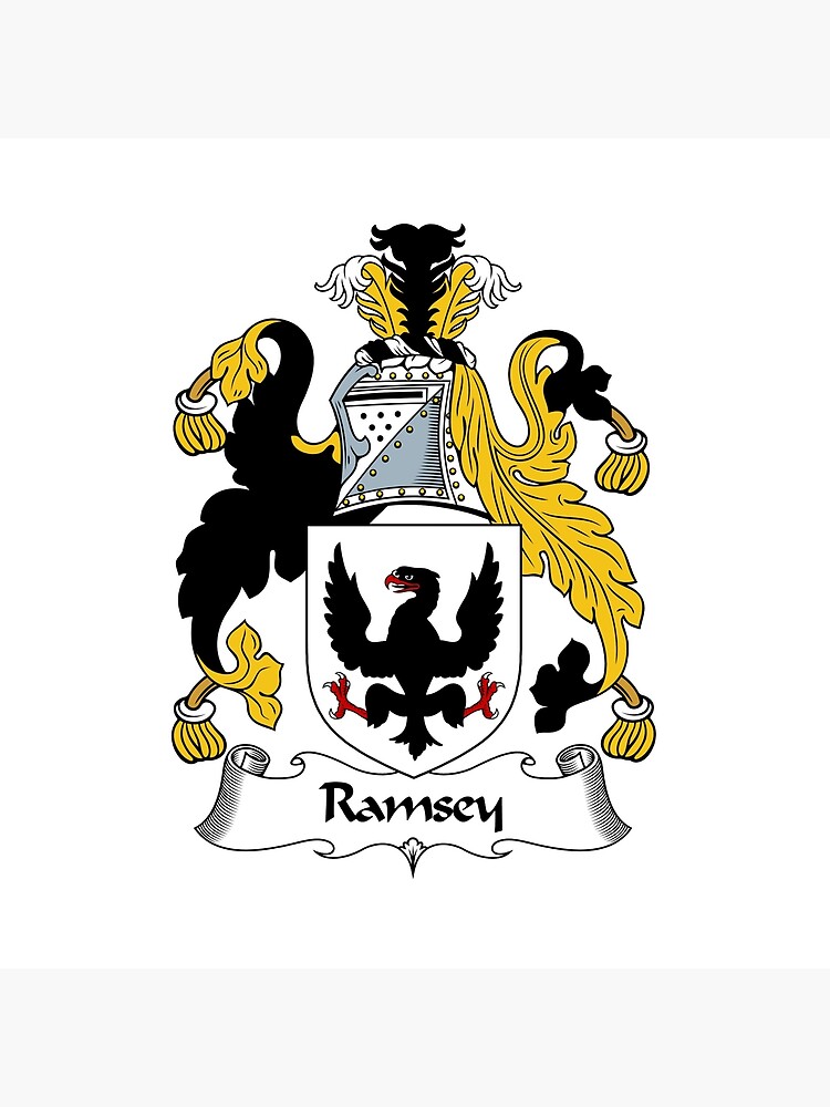"Ramsey Coat of Arms / Ramsey Family Crest" Throw Pillow for Sale by ...