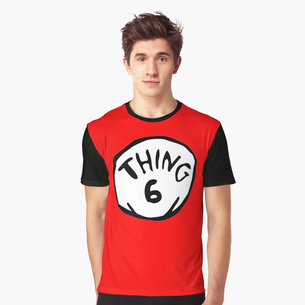 "Thing 6" Sticker for Sale by NiftyMel | Redbubble