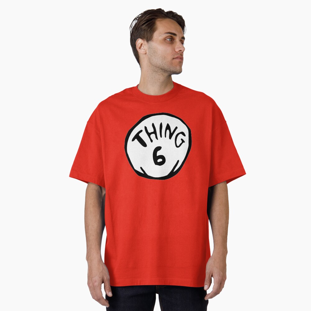 "Thing 6" Sticker for Sale by NiftyMel | Redbubble