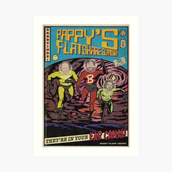 "Vintage Pappy's" Art Print for Sale by 1000Monsters | Redbubble